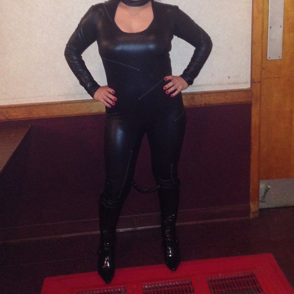 Leg Avenue | Other | Cat Woman Super Heroine Jumpsuit Costume Medium Size | Poshmark